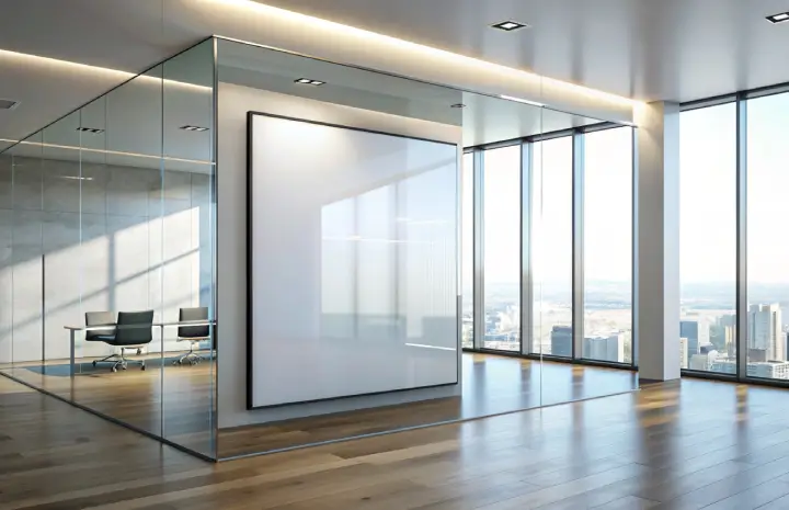 Commercial Aluminium Glass Dividers – Space Solutions